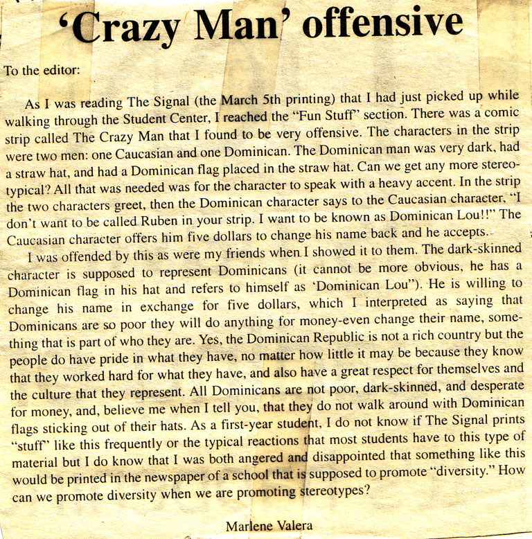 The Dominican Lou Controversy