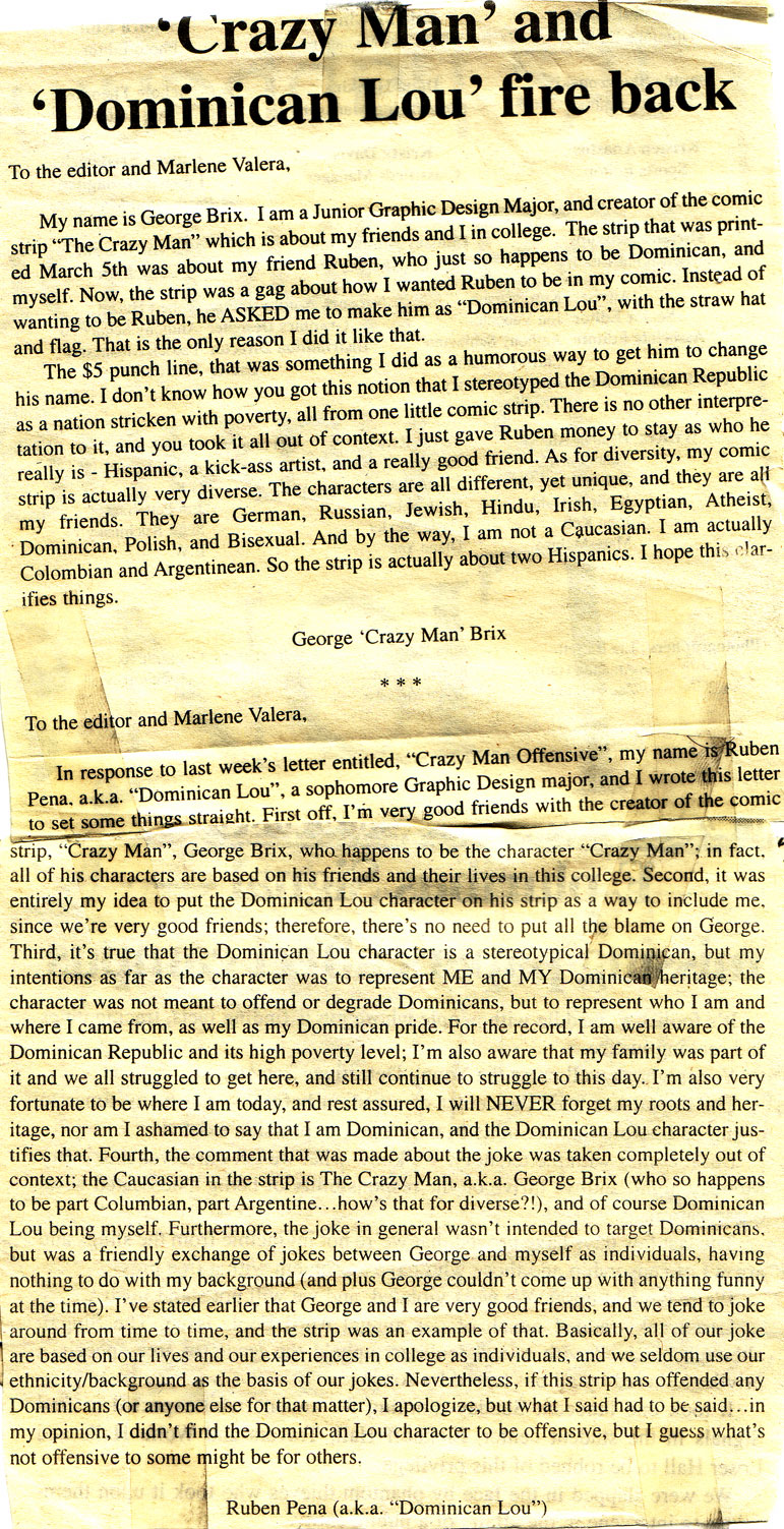 The Dominican Lou Controversy